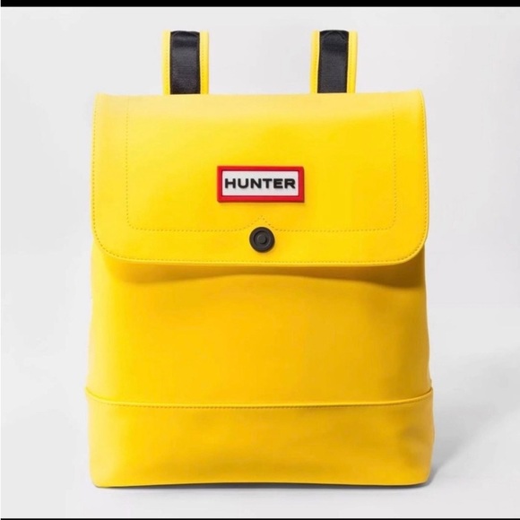 Hunter | Bags | Hunter X Target Yellow Medium Backpack | Poshmark